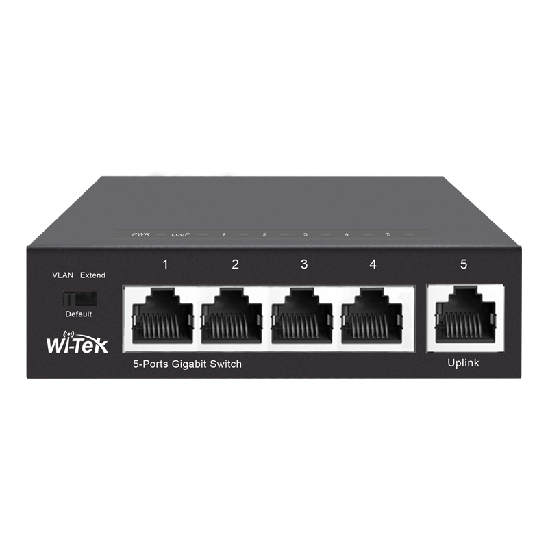 Loks.lv: WI-SG105(V2) ~ Gigabit tīkla komutators 4GE+1GE(Uplink)(TCP/IP)
